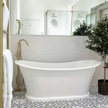 White Rustic 300x100 Metro Tiles | Walls and Floors